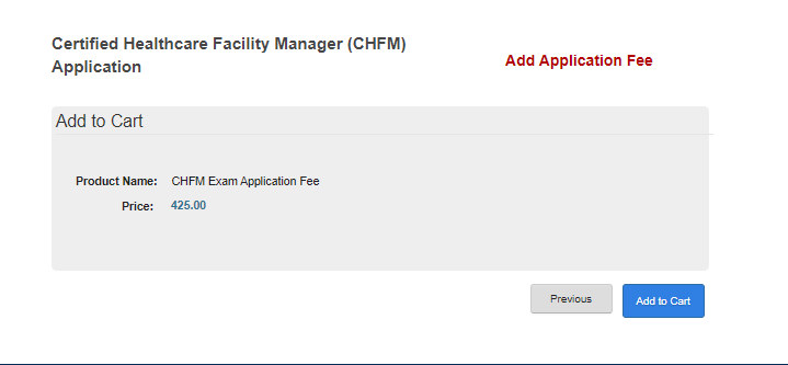 CHFM Exam Registration – American Hospital Association